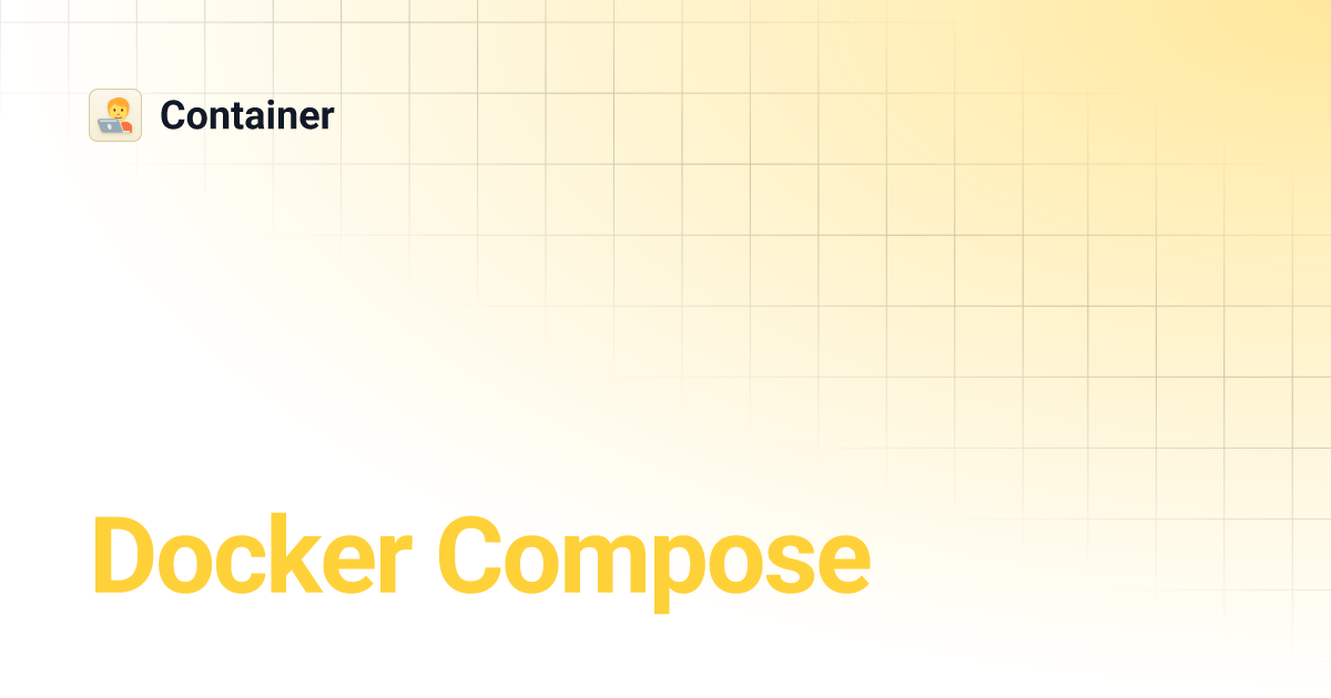 Docker Compose Container